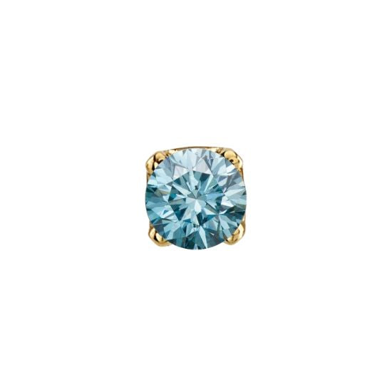 Ice Blue Diamond Round | 101 Piercing | BVLA