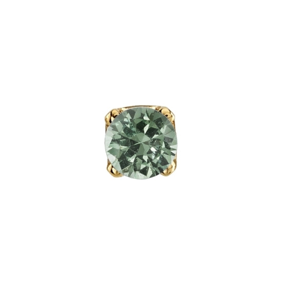 Green Quartz Round | 101 Piercing | BVLA